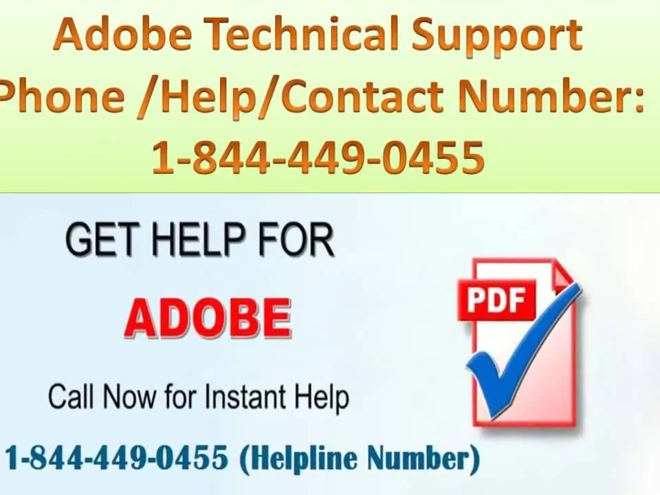Adobe flash palyer technical support 1-844-449-0455 number - Coub