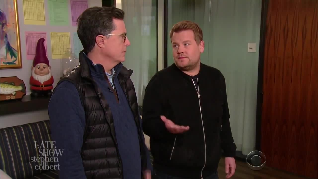 Sometimes You Just Need To Hold Hands With James Corden - Coub