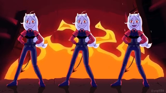 Helltaker Cerberus Dance Animation - Coub