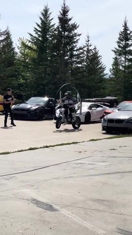 Мотоцикл-колобок Front Flip Cage on a Dirt Bike! - Coub