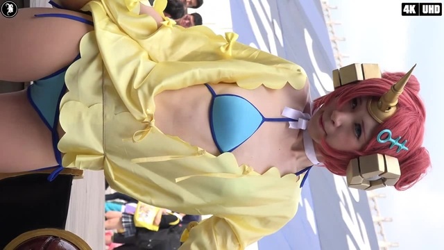 2018 PF28 開拓動漫祭 Cosplay會場 #25 (4K UHD) - Coub