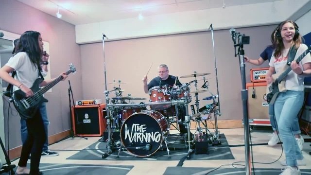 The Warning - Copper Bullets - With guest drummer 😲 - Coub