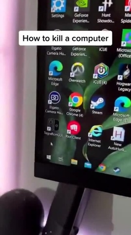 How to kill a computer - Coub