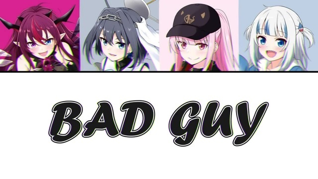 bad guy - hololive - Coub