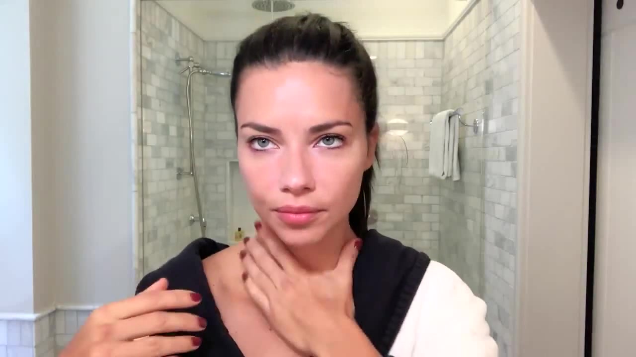 Adriana Lima Gets Ready for a Night Out | Beauty Secrets | Vogue - Coub