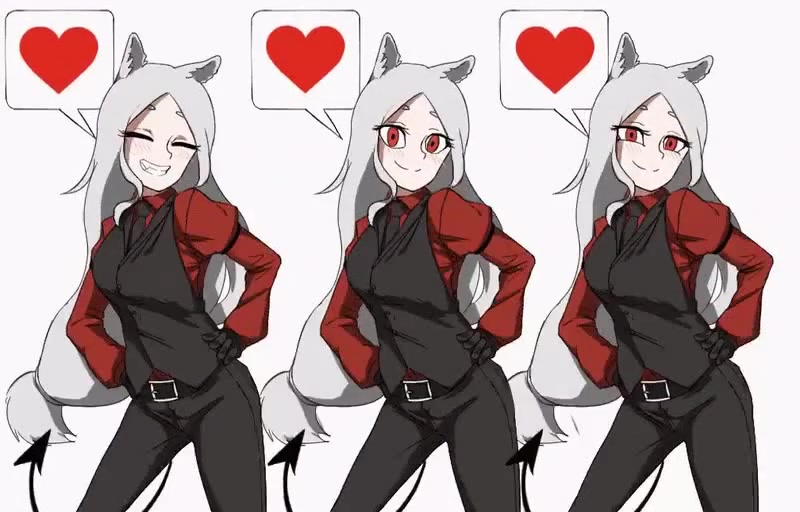 Helltaker:Cerberus - Coub