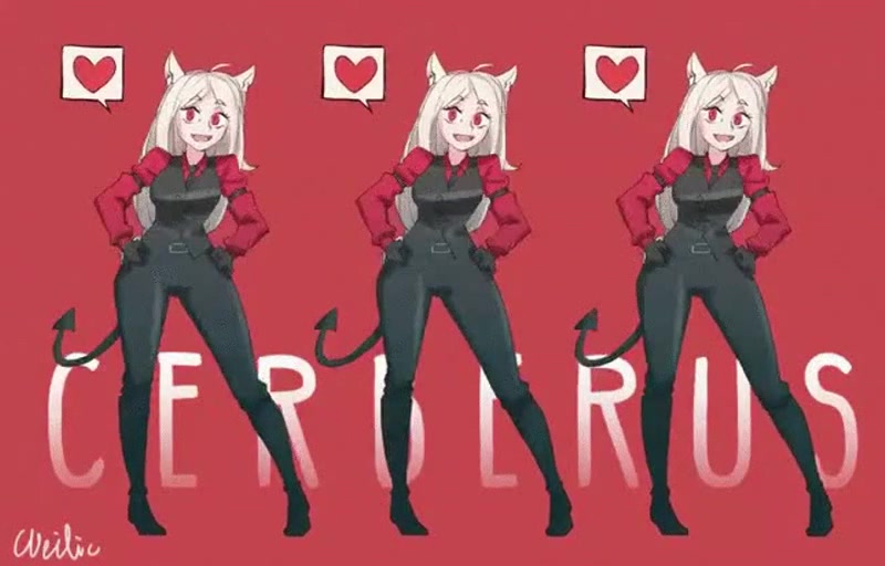 Cerberus (Helltaker) - Coub