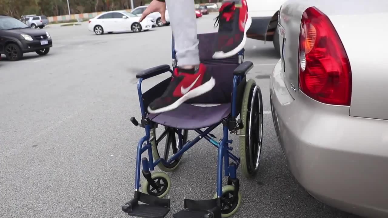 Disabled Pokemon Go - Eevee + Zubat - Coub