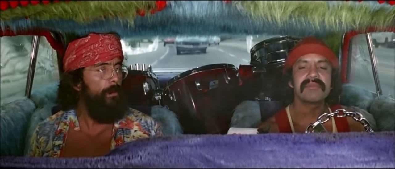 Cheech & Chong - Up In Smoke - Funniest Scenes - Coub