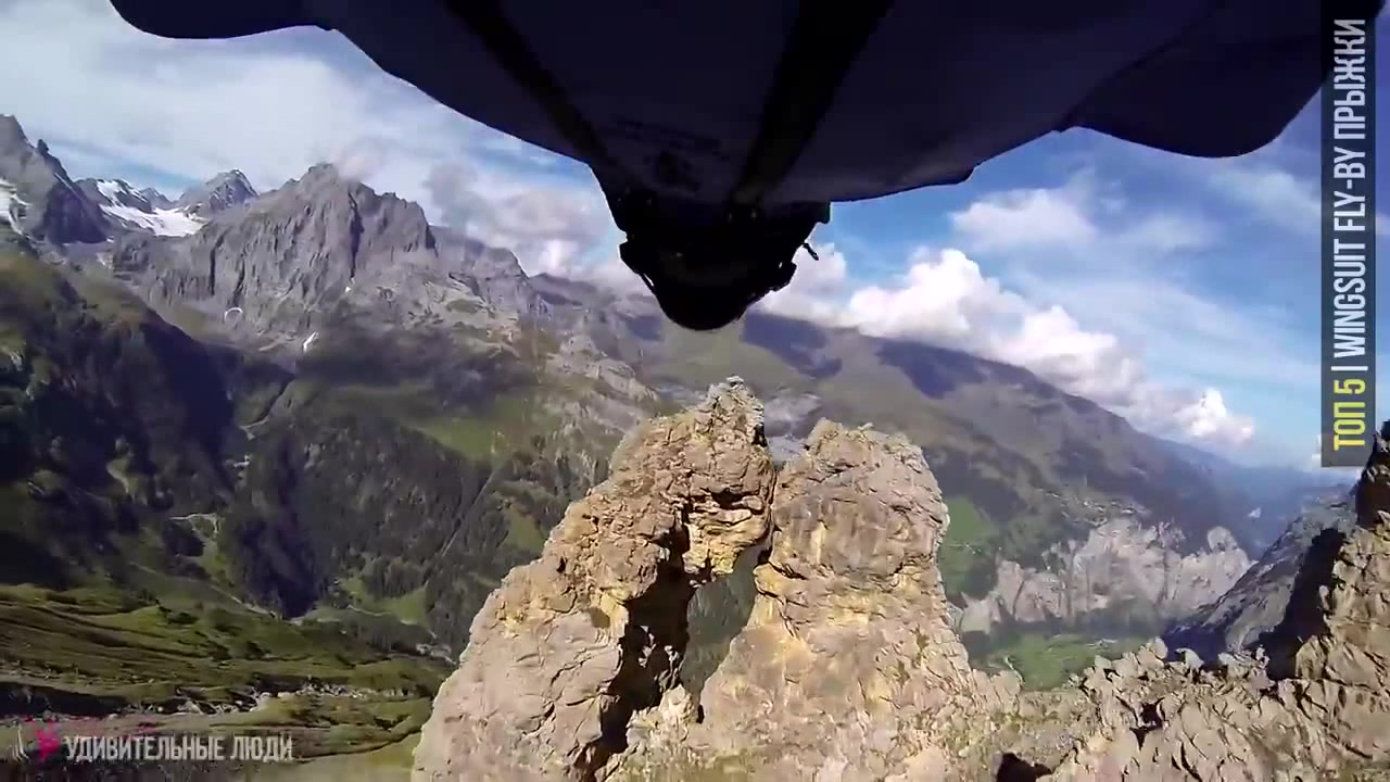 WINGSUIT FLY-BY "RAGE OF SOUL – YOU" - Coub