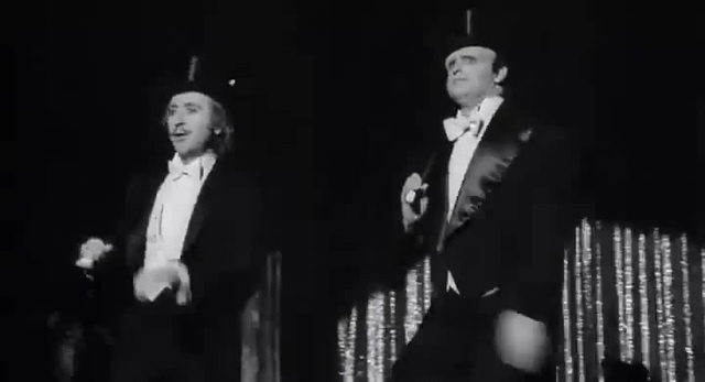 Gene Wilder and Peter Boyle are "Puttin'on the Ritz" in Young ...