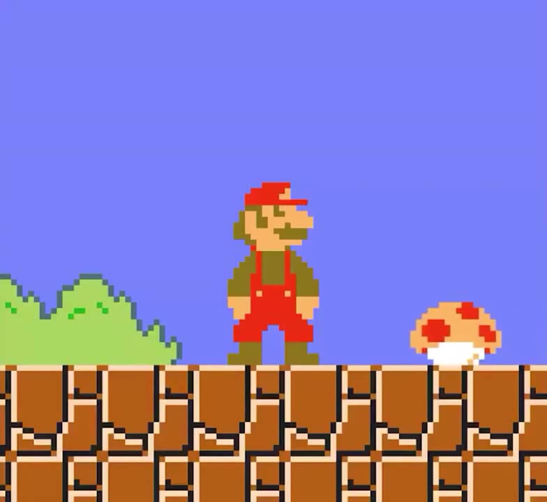 Wide Mario - Coub
