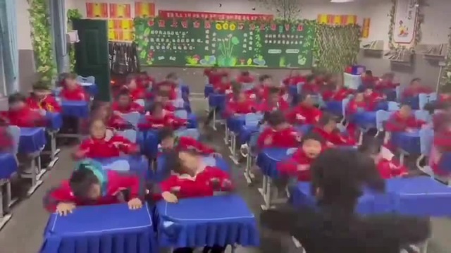 a typical day in the Chinese school - Coub