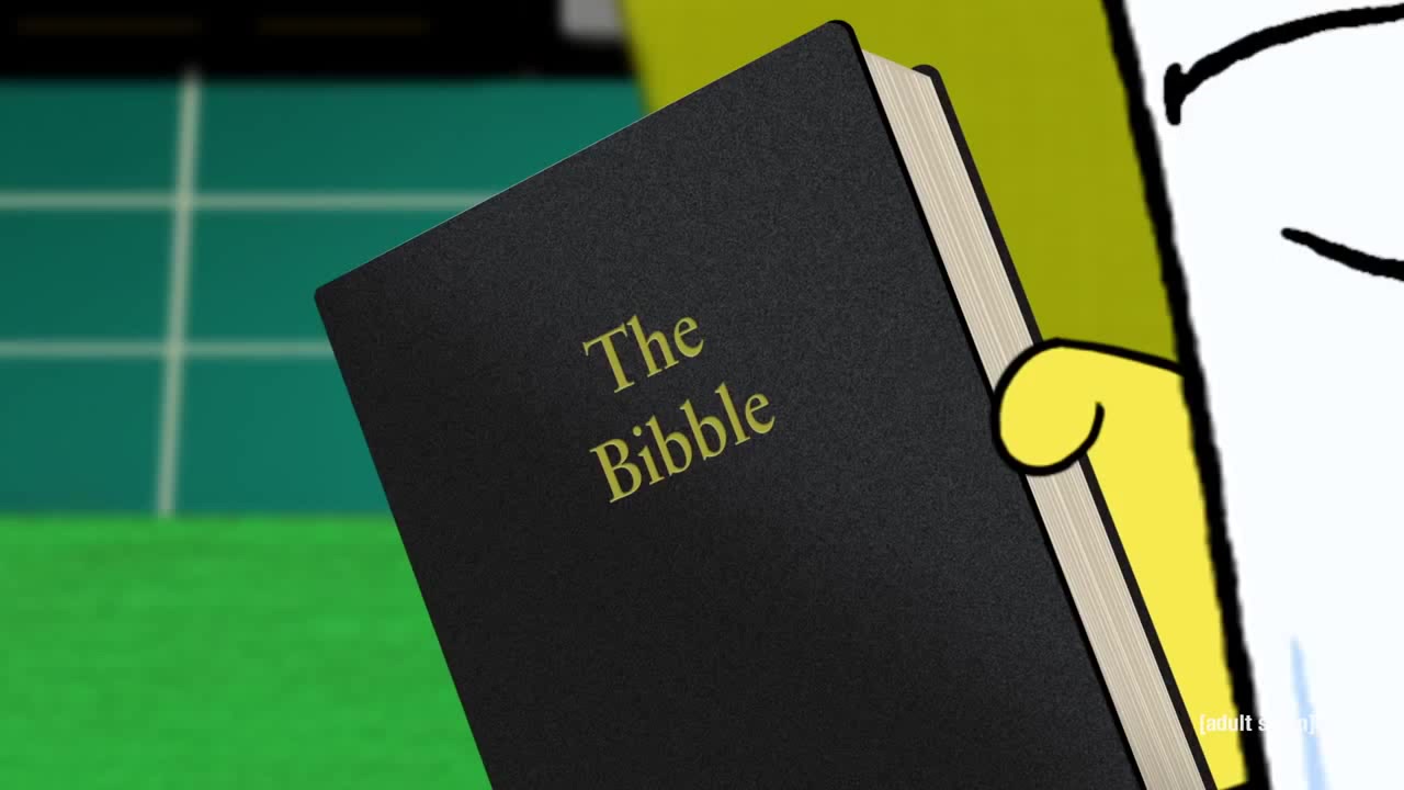The Holy Bibble | Aqua Teen Hunger Force Forever | Adult Swim - Coub