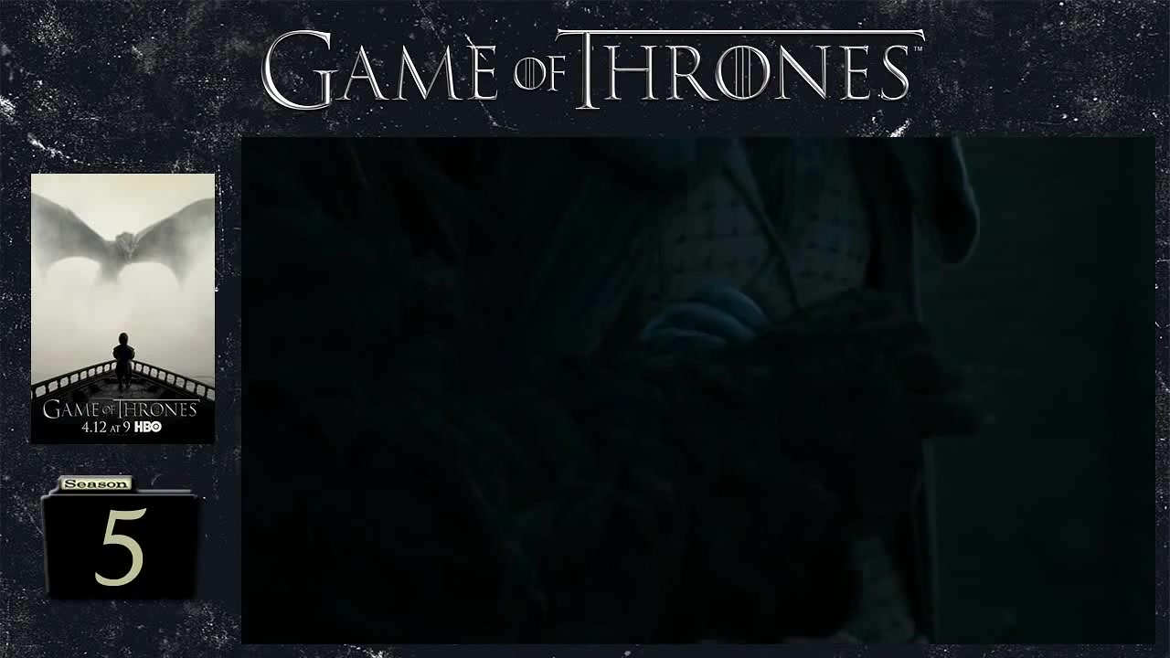 Game of Thrones 5x10 - Theon and Sansa jump from the walls - Coub
