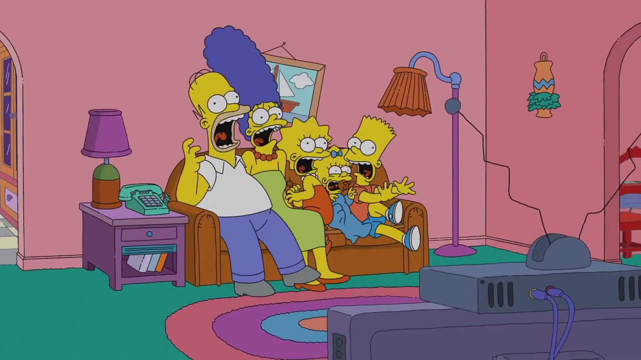 Simpsons splash - Coub
