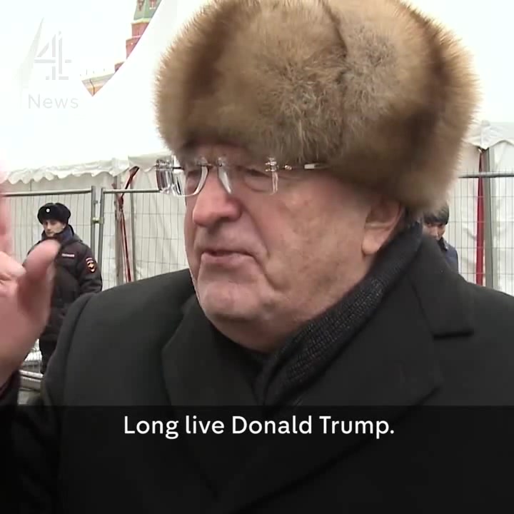 Zhirinovsky: Long live Donald Trump - Coub