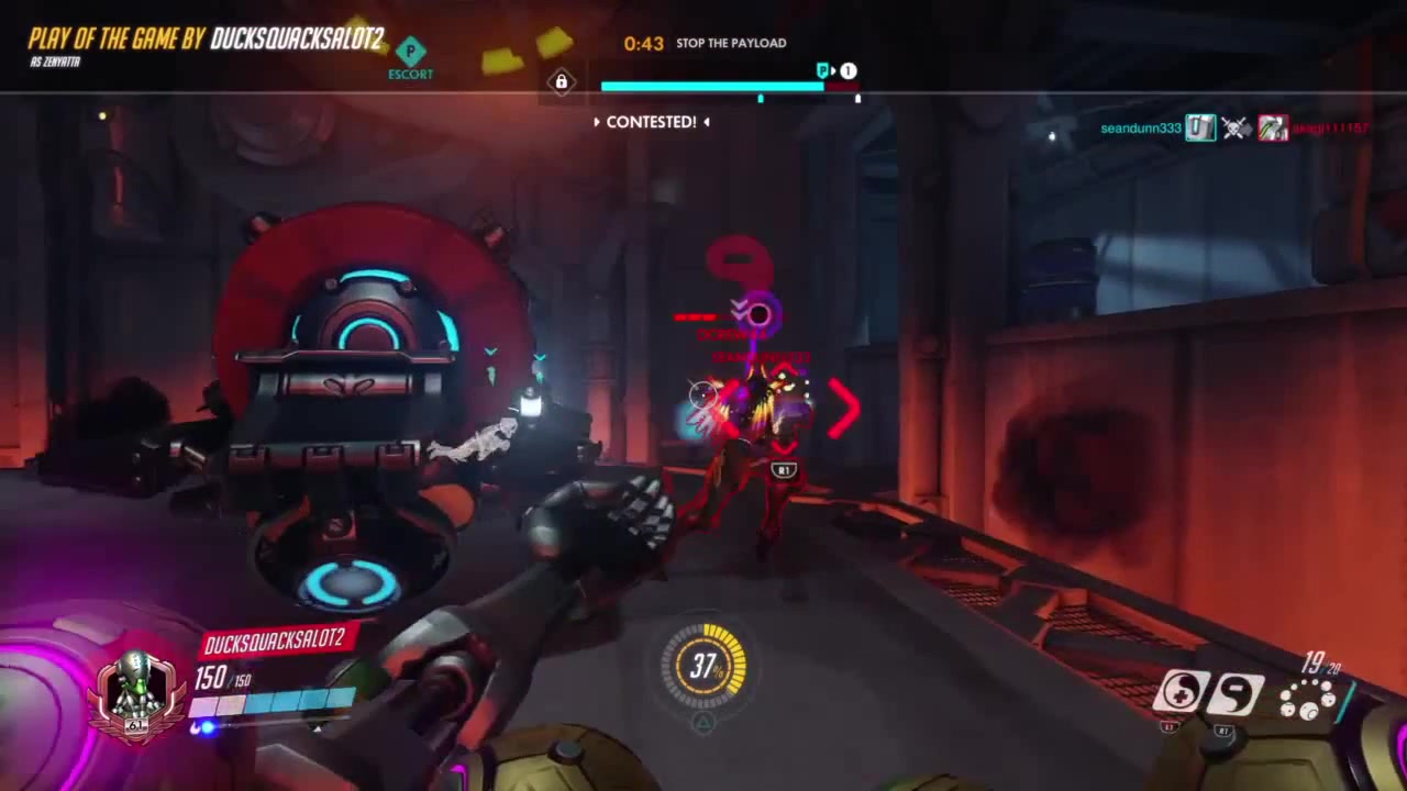 Robot Monk Angrily Spreads Peace (Overwatch) - Coub