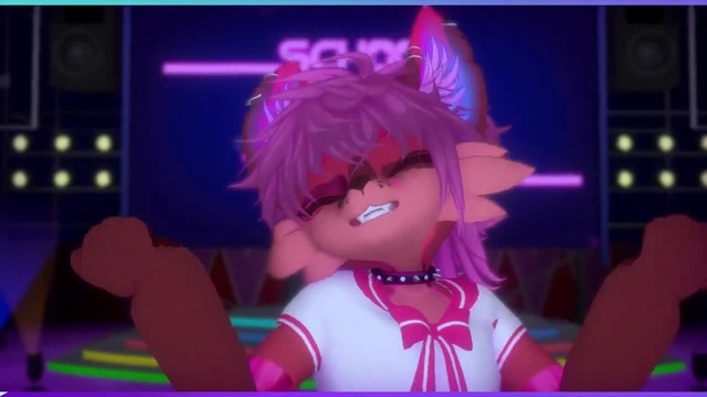 'PLAY' - CHUNG HA I [VRChat] Furry MMD Mochi - Coub