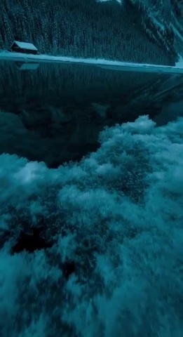 Зимняя река | Winter river - Coub