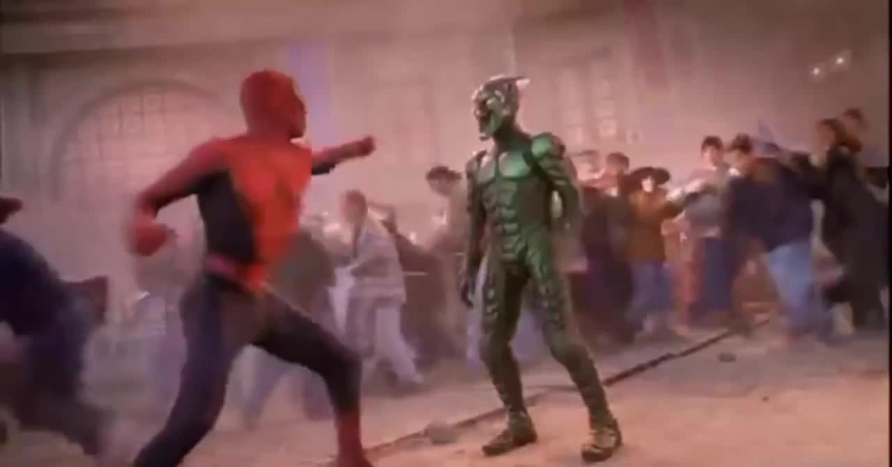 Spider-man 1 (2002) - Spider-Man VS Green Goblin - Coub