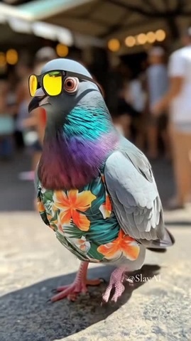 pigeon hipchter - Coub