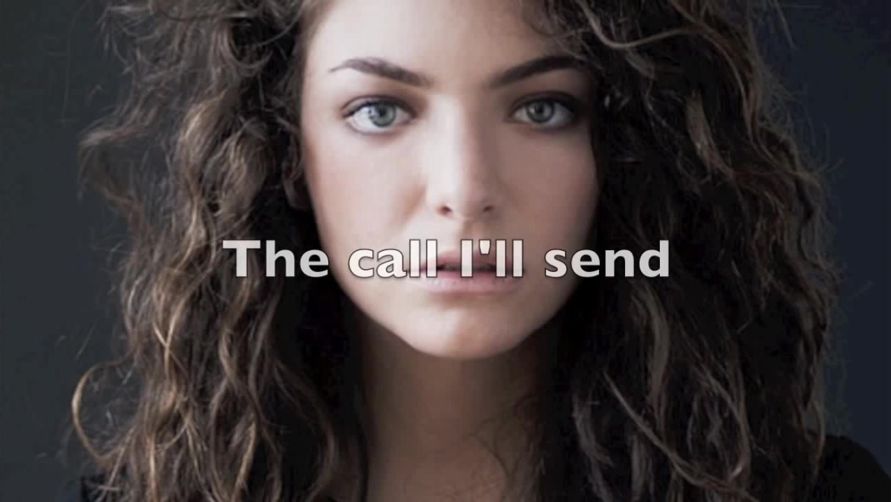 Lorde - Team (Lyric Video) - Coub