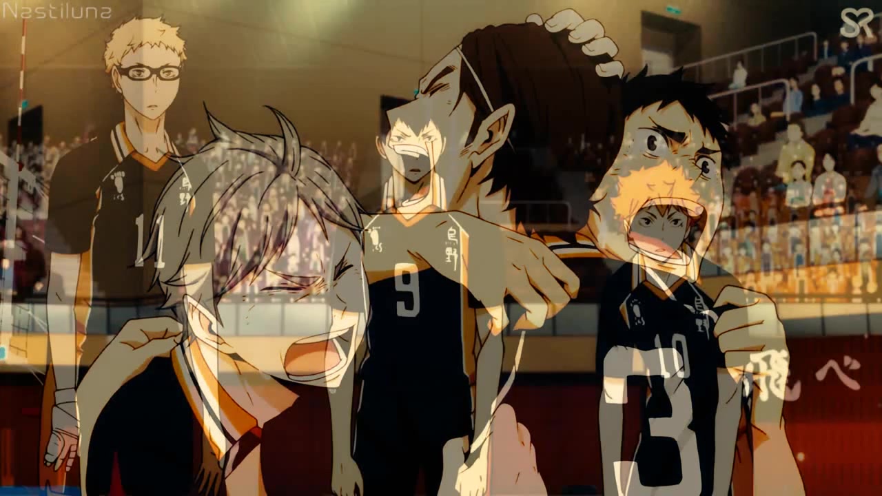 The finale of the third season haikyuu - Coub