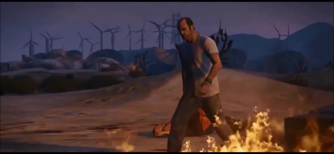 The Chain Gang of 1974 - Sleepwalking Official Music Video "Grand Theft Auto V" - Coub