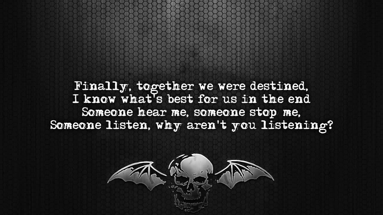 Avenged Sevenfold - Betrayed [Lyrics on screen] [Full HD] - Coub