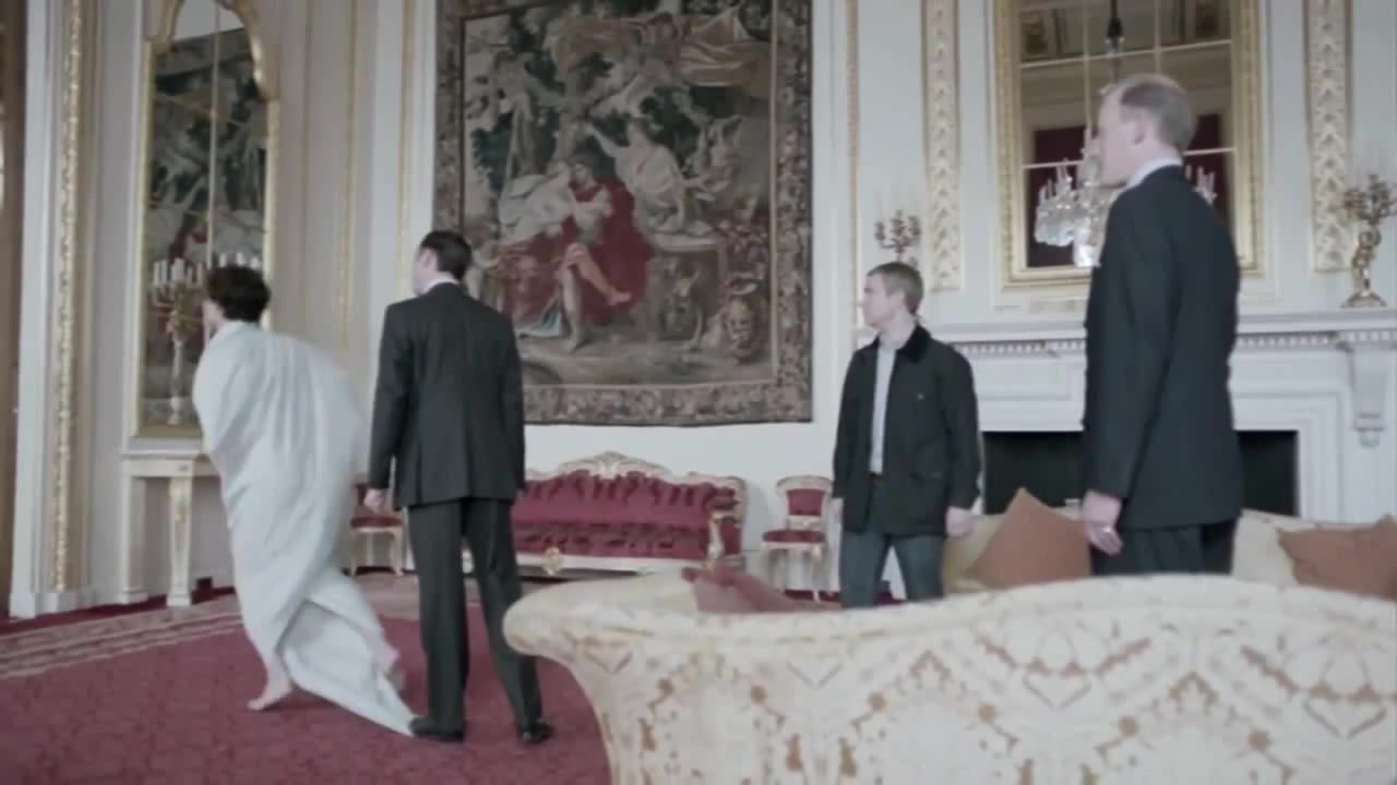 Sherlock Falling In His Sheet - Coub