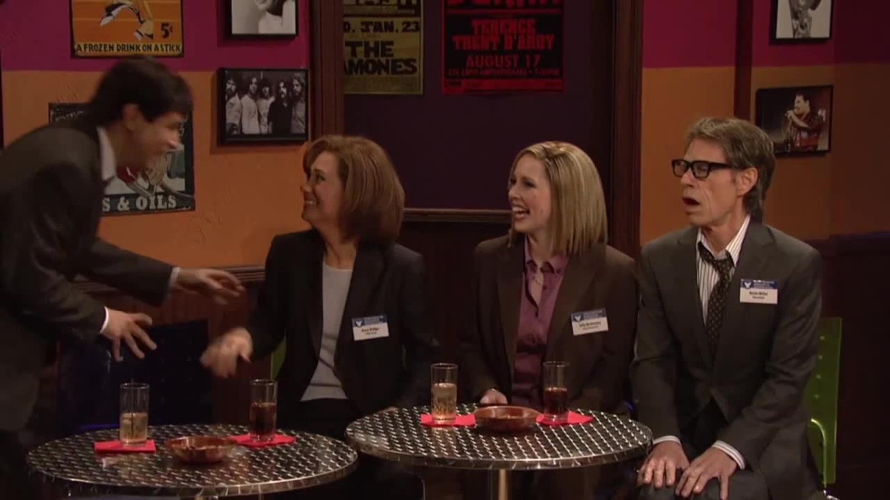 Mick Jagger as an insurance man at the karaoke Saturday Night Live SNL ...