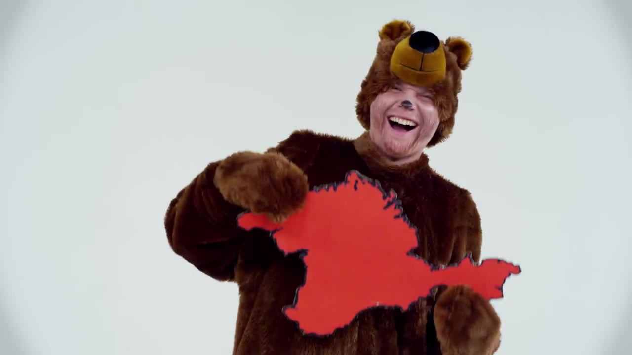 The russian bear eating Crimea / Az orosz maci felfalja a Krím félszigetet (LITTLE BIG - PUBLIC ...