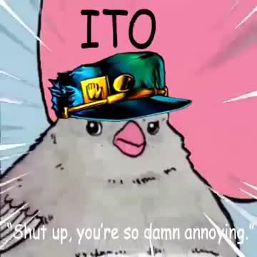 JJBA bird meme - Coub