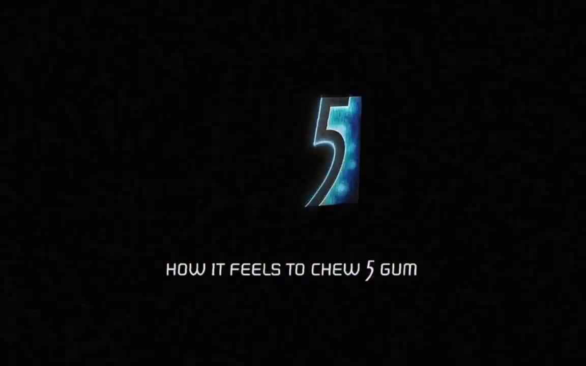 HOW IT FEELS TO CHEW 5 GUM - Coub