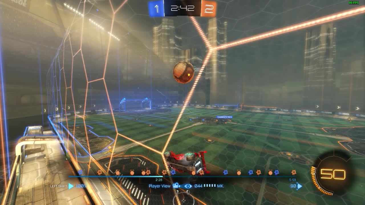 Rocket League | Beautiful double touch - Coub