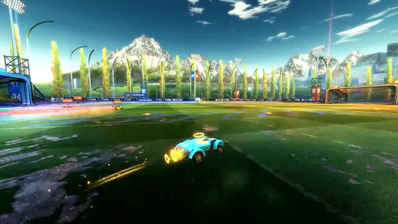 JesusMan KURVALAINEN MLG teamplay ROCKET LEAGUE - Coub