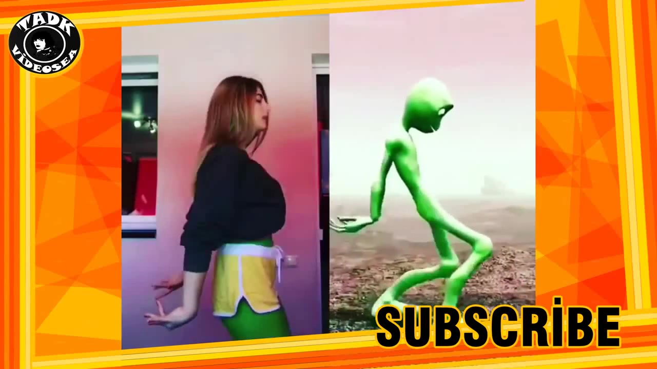 Green Alien Dance - Coub