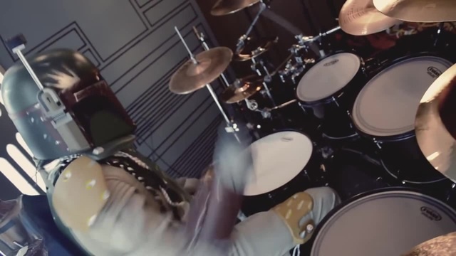 Boba Fett can play drum 01 - Coub