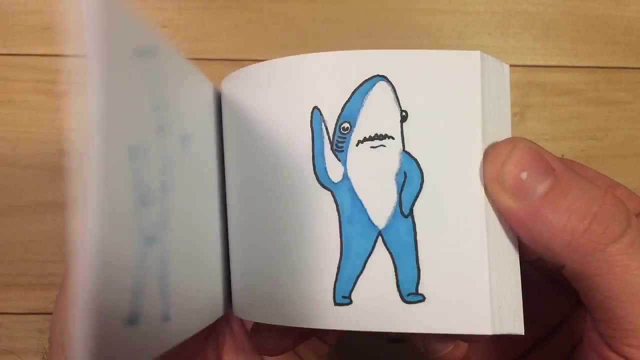 Super Bowl Shark Dance Flipbook - Coub