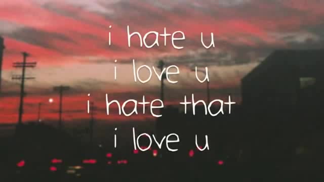 i hate u, i love u - Coub