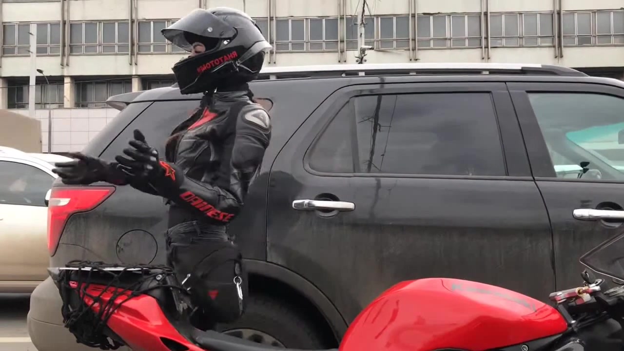 dance of biker - Coub