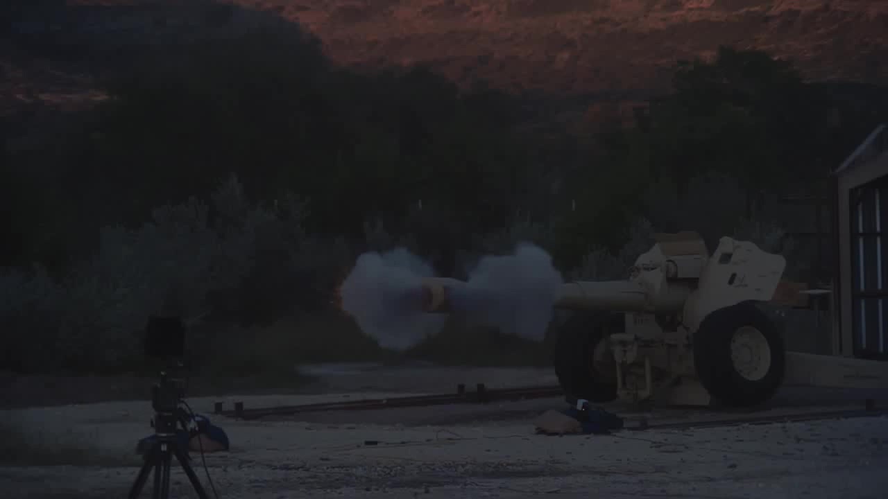 WWII Tanks Firing in Slow Motion - Coub