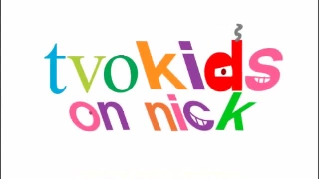 TVOKids On Nick Logo Bloopers Take 3: A font blooper on the TVO Text - Coub