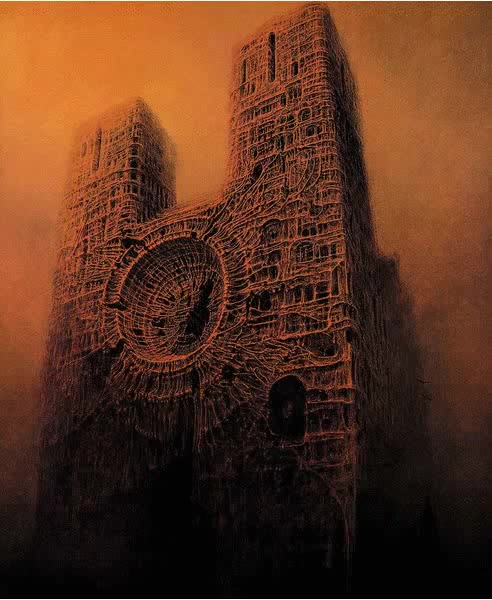 Beksinski`s no war - Coub