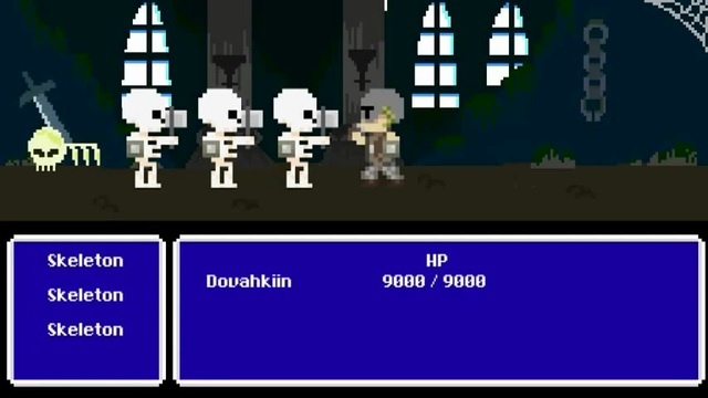 8 bit Skyrim :D - Coub