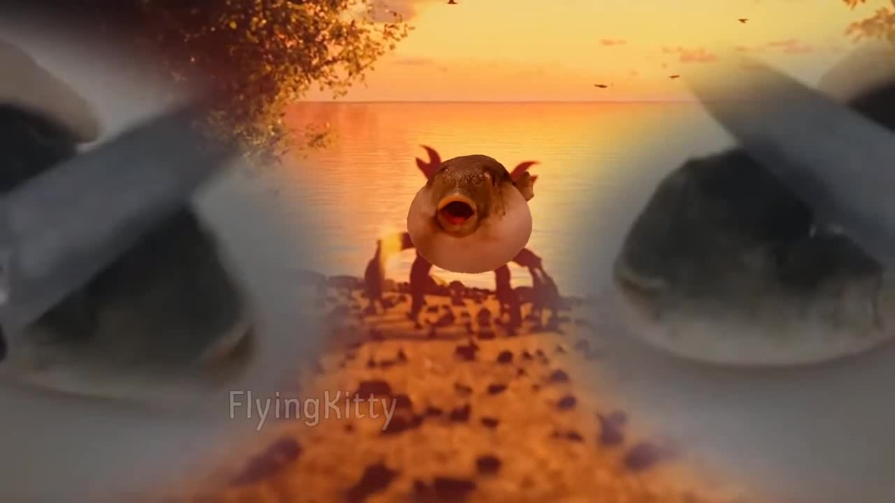 The PufferFish Rave - Coub