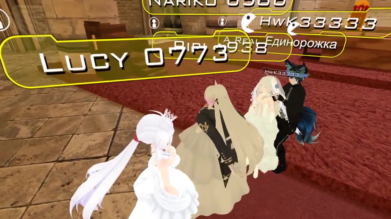 VRChat, Wedding on three girls... - Coub