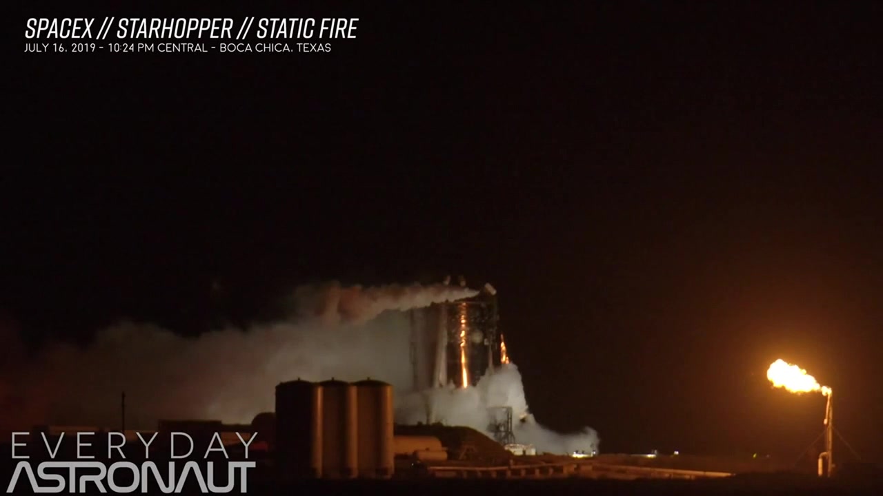 SpaceX StarHopper - Coub