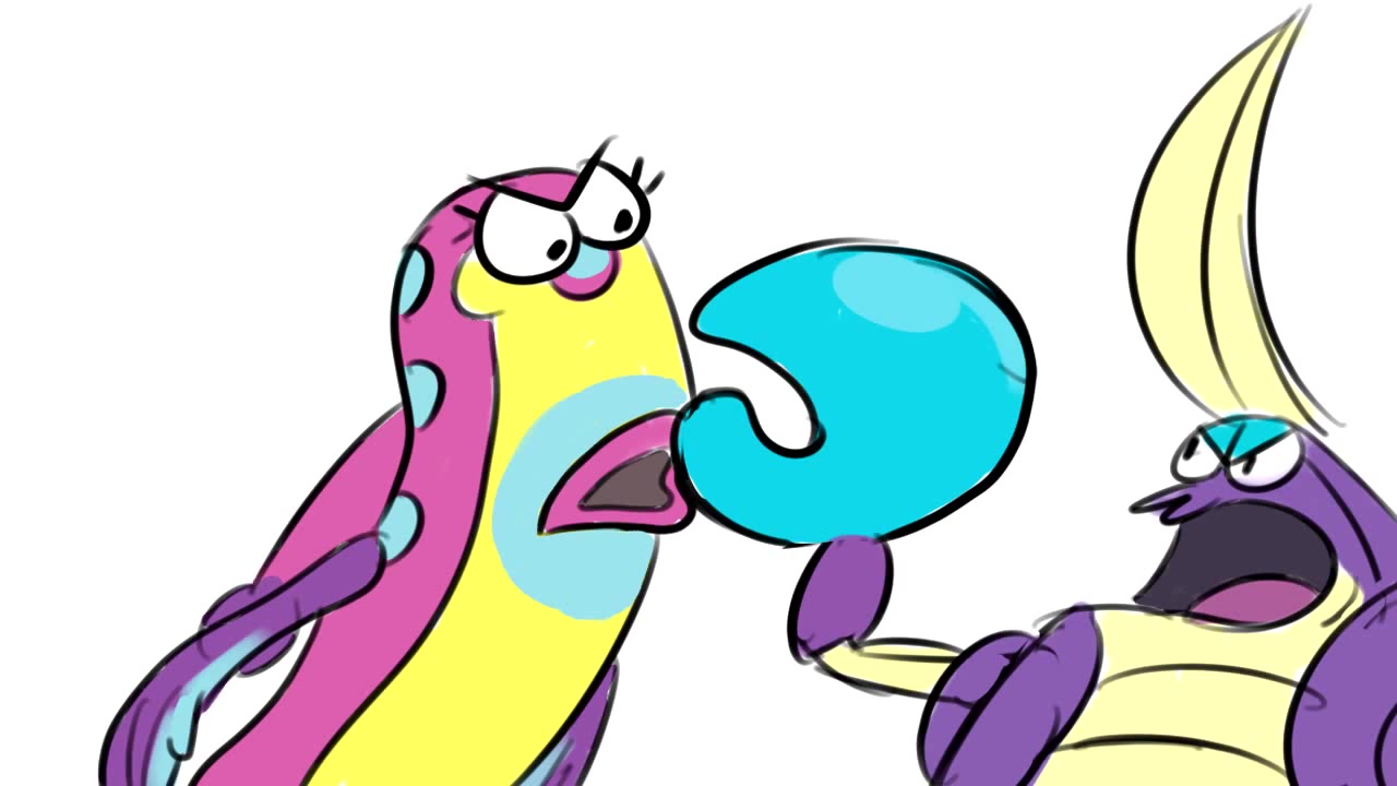 Pokemon Animatic - Crabrawler (BIG MEATY CLAWS) - Coub